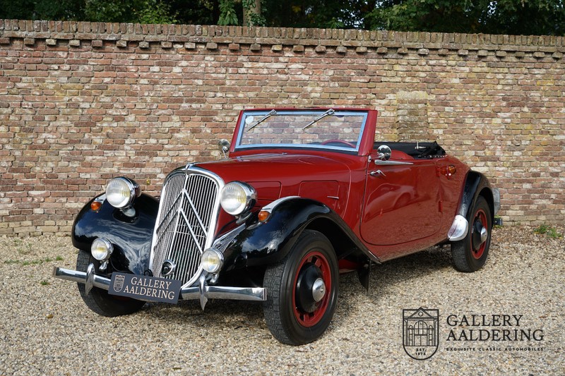 Citroen Traction 11 BL ORIGINAL convertible 1937 - Gallery Aaldering