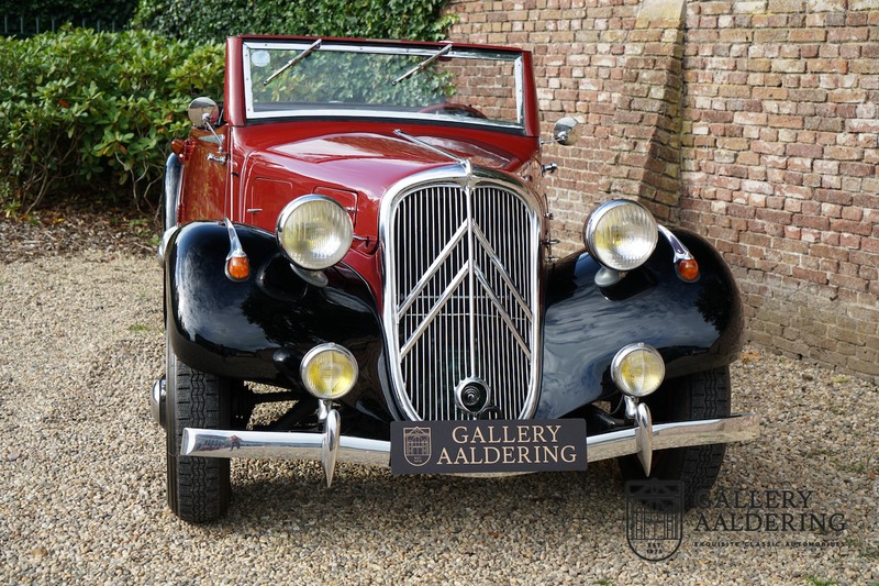 Citroen Traction 11 BL ORIGINAL convertible 1937 - Gallery Aaldering